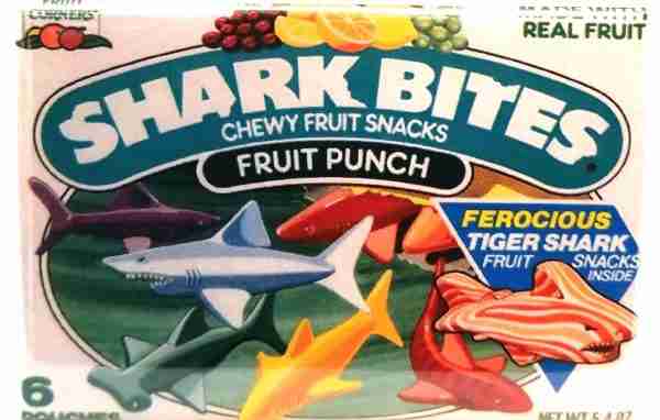 Shark fruit snacks: a delicious and nostalgic treat - 80s baby