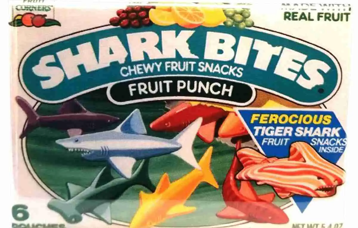 Shark fruit snacks: a delicious and nostalgic treat - 80s baby